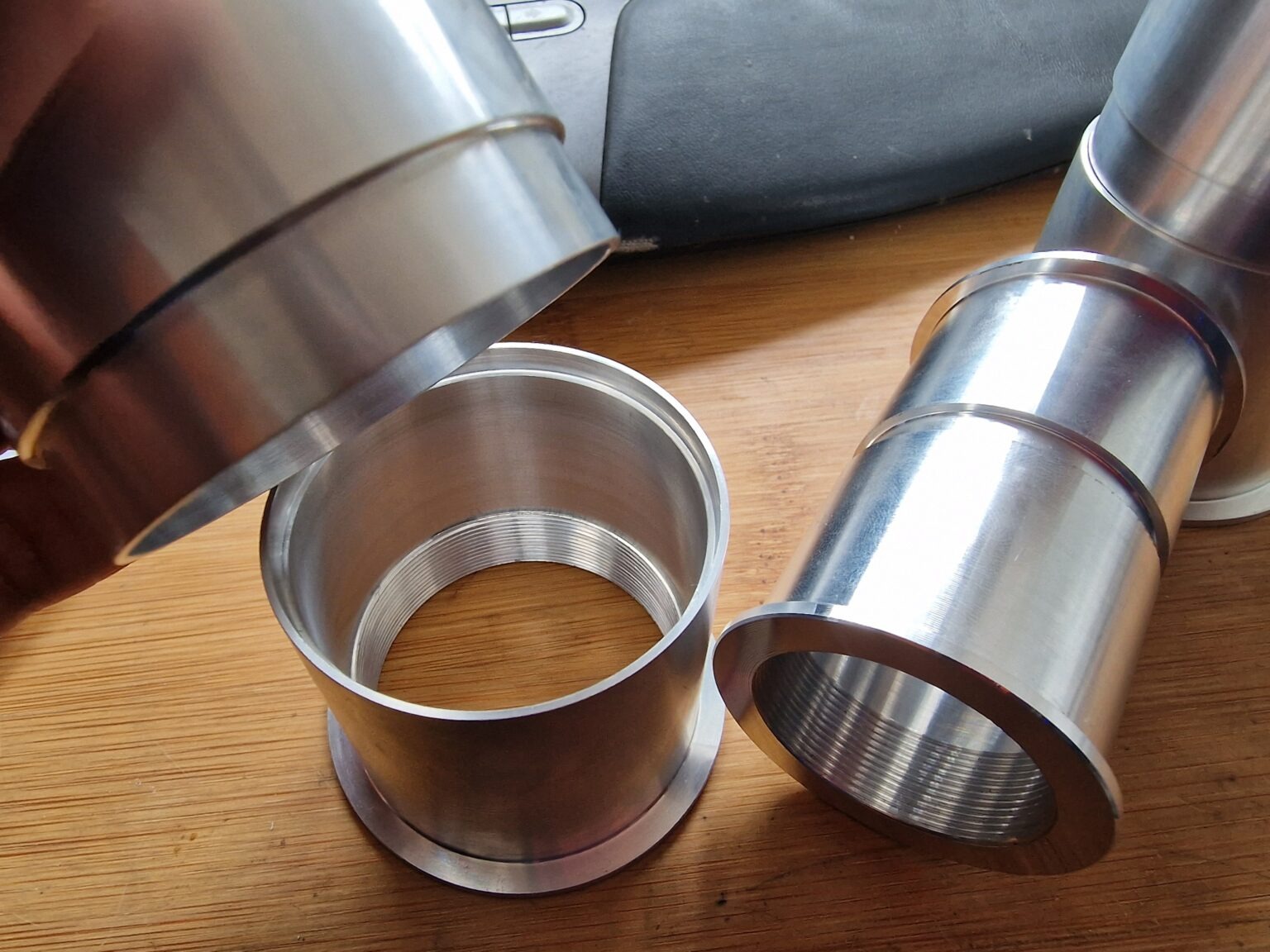 Bottom Bracket Bare Shells T47 and BSA - Hambini Engineering